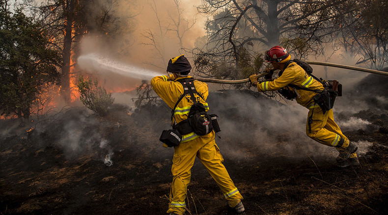 50% of Forest Service budget going up in flames fighting wildfires ...