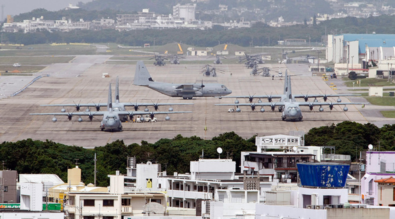 Okinawa governor withdraws permission to relocate US military base — RT ...