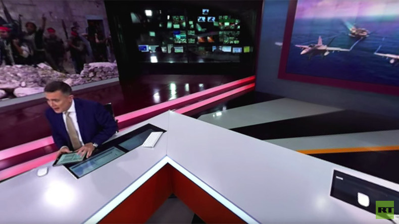 RT your way: Take a 360-degree look at how TV news is made (EXCLUSIVE ...