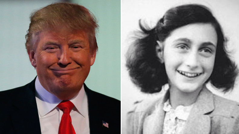 ‘Donald Trump acts like a new Hitler’ – Anne Frank’s stepsister — RT UK