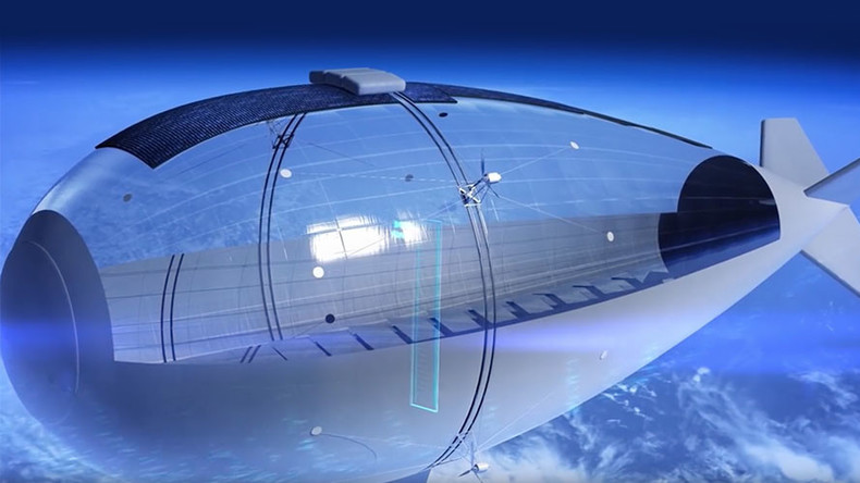Solar surveillance: Airship designed for stratospheric snooping enters ...