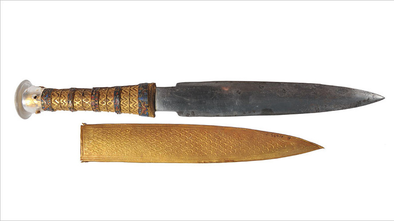 Extraterrestrial blade: King Tutankhamun’s dagger came from outer space ...