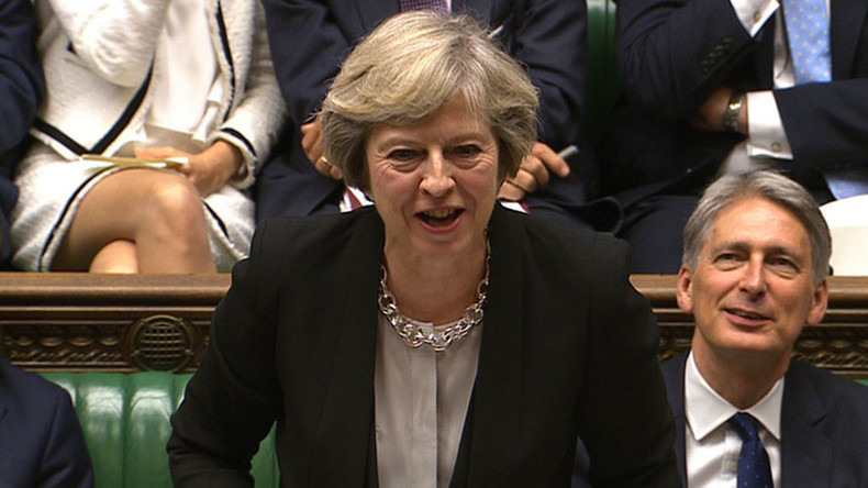 ‘Sharon Stone moment’ by Tory MP caught on camera during Theresa May’s ...