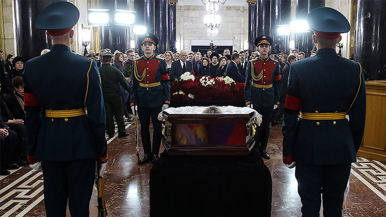 Slain Russian ambassador Karlov laid to rest in Moscow, named hero ...