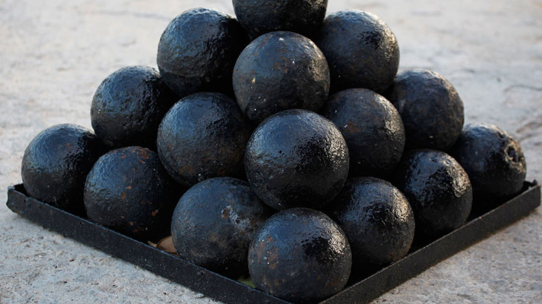 Explosive discovery as US Civil War cannonballs found at Pa ...