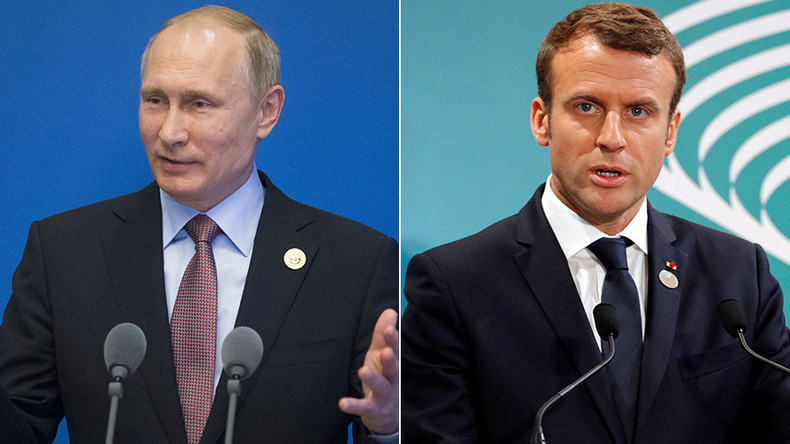 Putin, Macron to meet in Versailles on 300th anniversary of Tsar Peter ...
