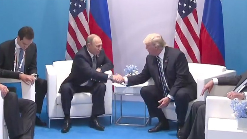 Putin & Trump meet on sidelines of G20 summit (VIDEO) — RT News