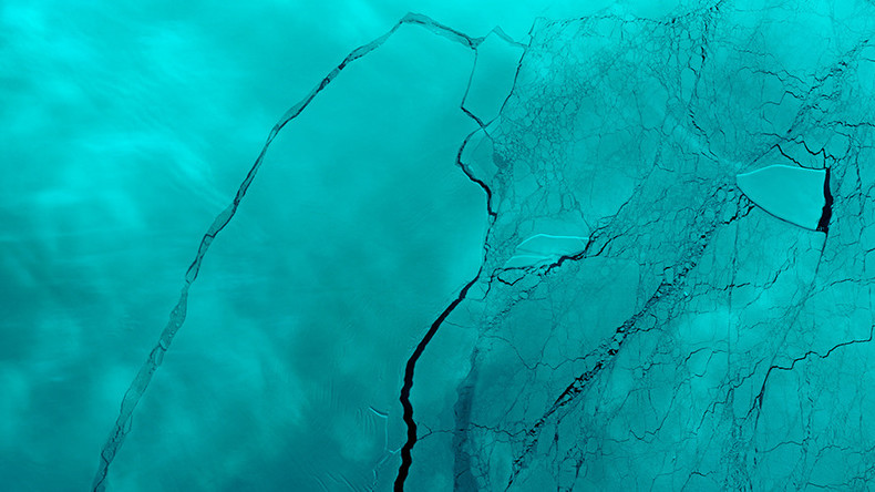 New crack found in Antarctica ice shelf after 1 trillion ton iceberg ...