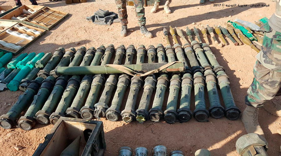 Lebanese Army seizes large weapons cache from ISIS (PHOTOS) — RT News