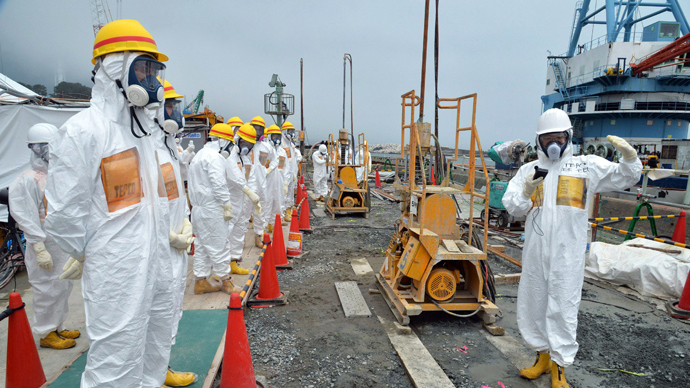 Contaminated mist: Workers at Fukushima ‘sprayed’ with radioactive ...