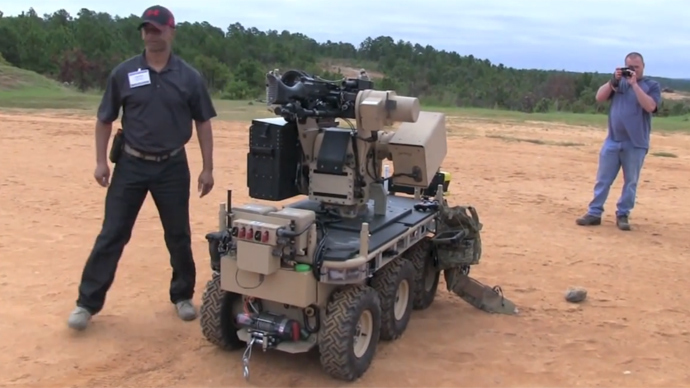 Armed ground drones to take over battlefields in 5 years — RT America