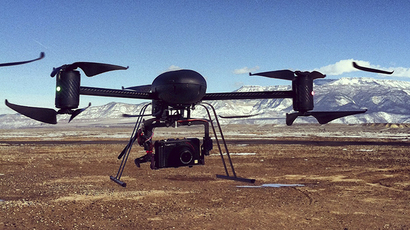 Riot control drone armed with paintballs and pepper spray hits market — RT News