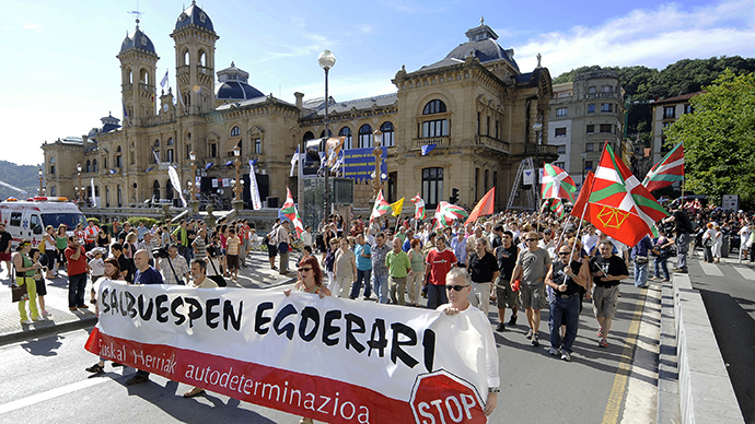 Basque town votes in referendum on independence from Spain — RT News