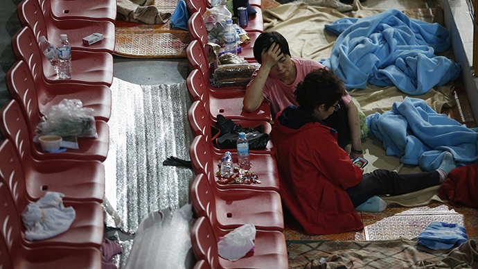 Death toll in S. Korean ferry disaster rises to 64 as divers find more ...