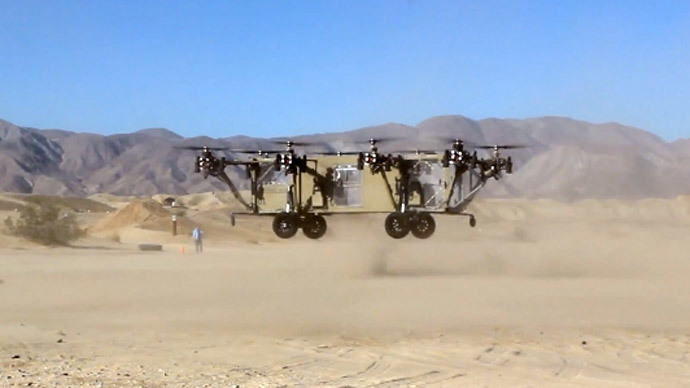 DARPA’s flying Humvee project takes flight (VIDEO) — RT America