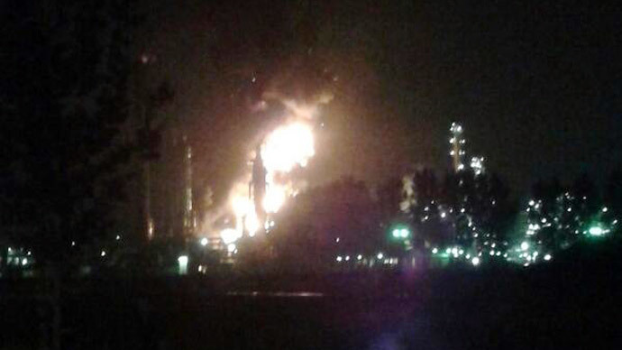 Major explosion, fire at Shell plant in the Netherlands (PHOTOS, VIDEO ...