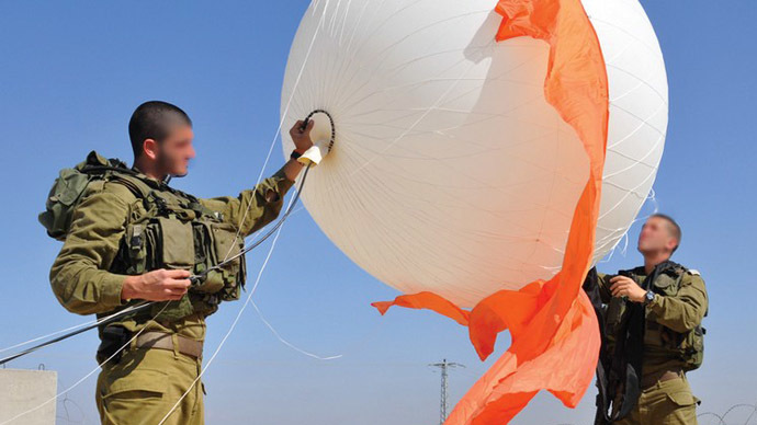 Sky eyes: Spy balloons give Israel intelligence edge in West Bank — RT News
