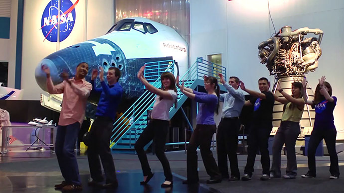 Watch this space: NASA space students' song goes viral at warp speed ...