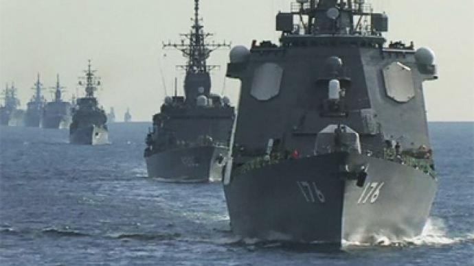 Japan displays naval muscle amid islands strife (VIDEO) — RT News