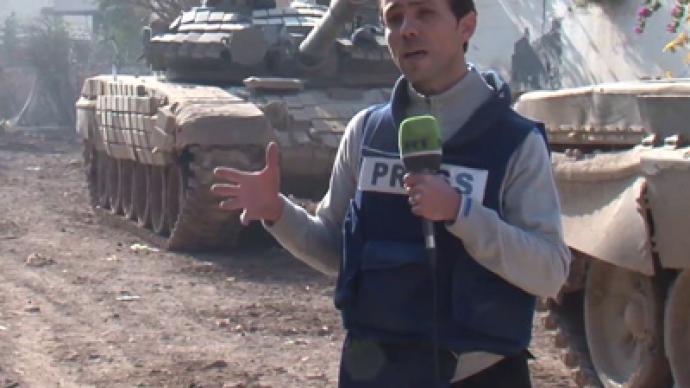 RT correspondent injured in Damascus crossfire — RT News