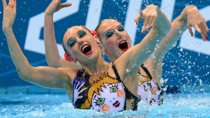 Sync swimmers Ishchenko and Romashina prove Olympic class — RT Sport
